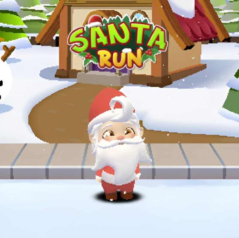 Santa Run - Play Online