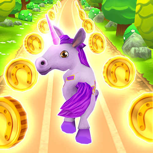 Unicorn Run 3D - Play Online